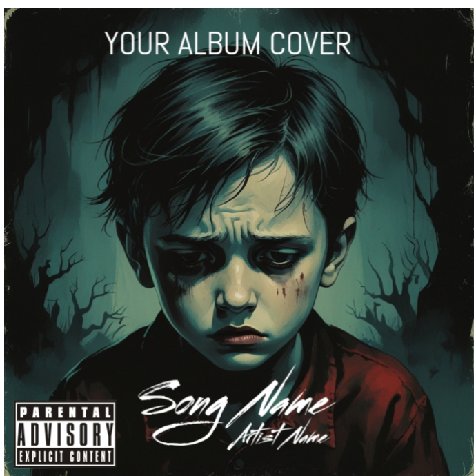 Sad Boy Album Cover Template | PosterMyWall