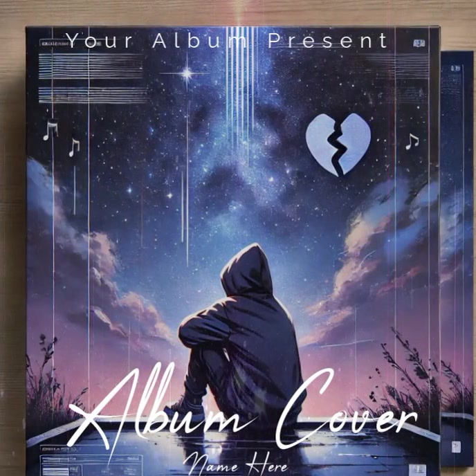 Sad boy album cover Templat | PosterMyWall