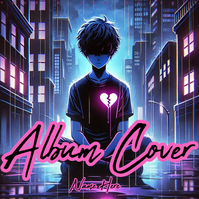 Plantilla de Sad boy album covers design | PosterMyWall