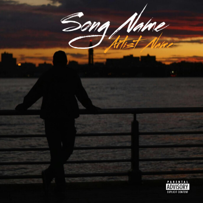 Sad Darkness Song Album Cover Album Cover Template | PosterMyWall