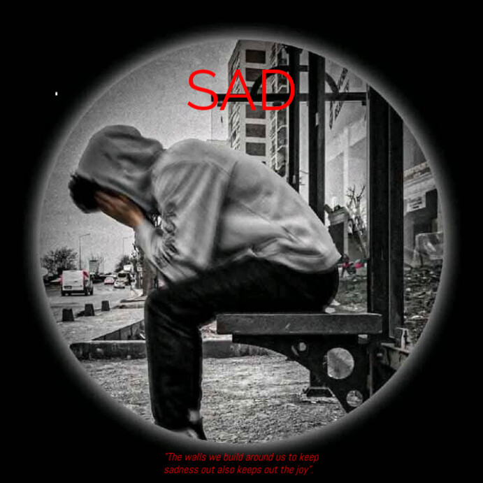 Sad dp Template | PosterMyWall