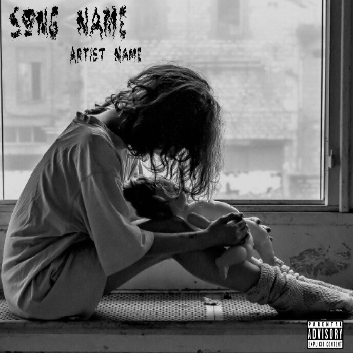 Sad girl album cover Template | PosterMyWall