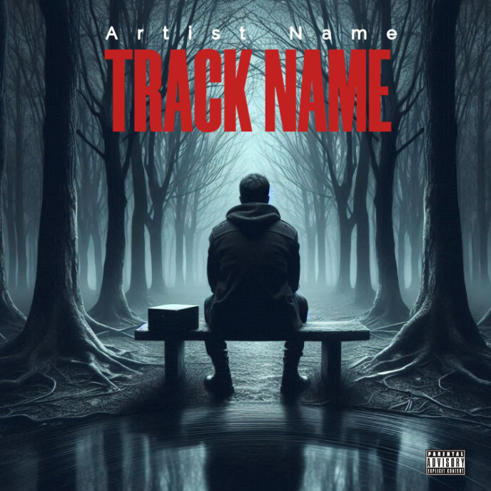 Sad man dark mixtape album cover Template | PosterMyWall