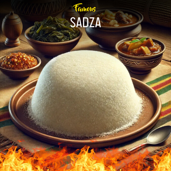 Plantilla de Sadza Zimbabwe Food | PosterMyWall