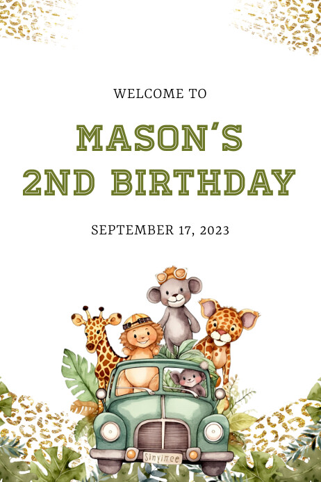 Safari Template | PosterMyWall