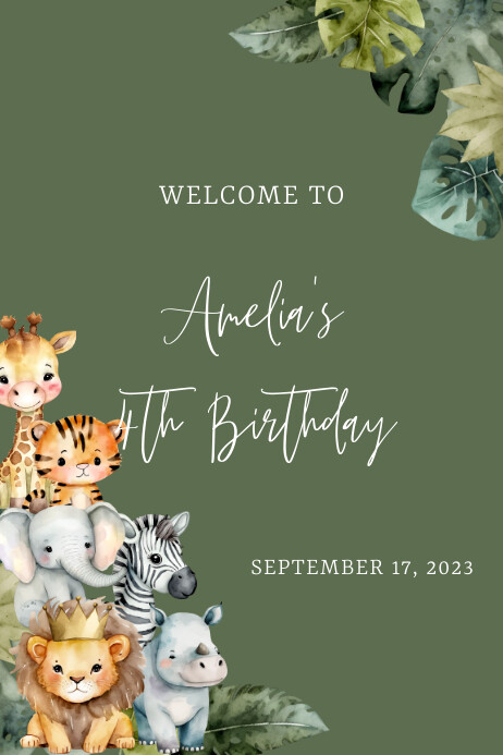 Safari Template | PosterMyWall