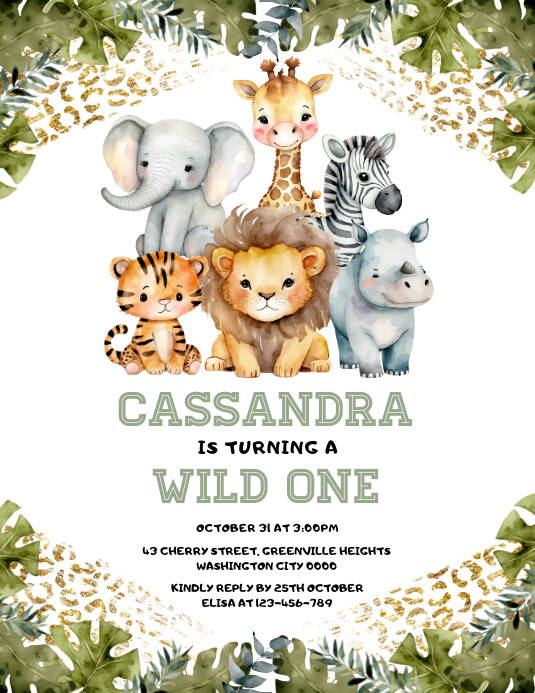 Safari Template | PosterMyWall