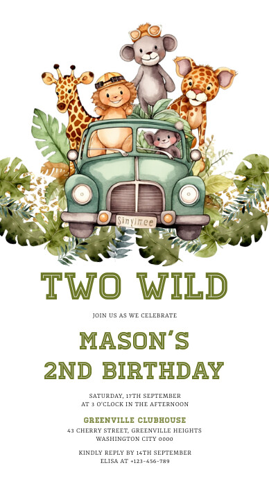 Safari Template | PosterMyWall