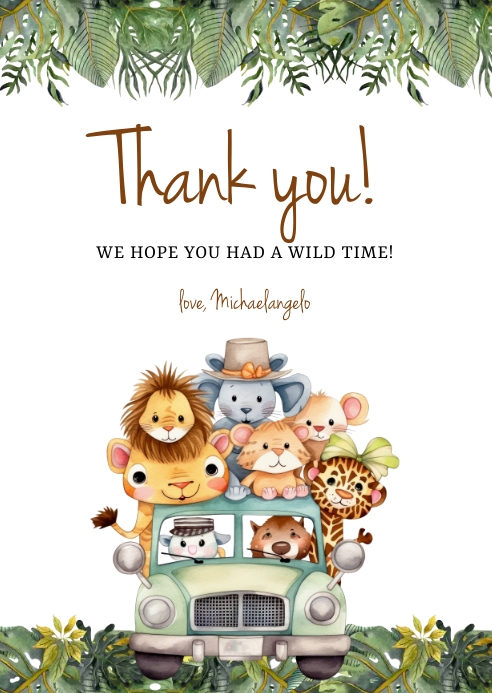 Copy of Safari | PosterMyWall