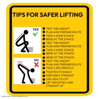 2,920+ safe lifting sign Customizable Design Templates | PosterMyWall