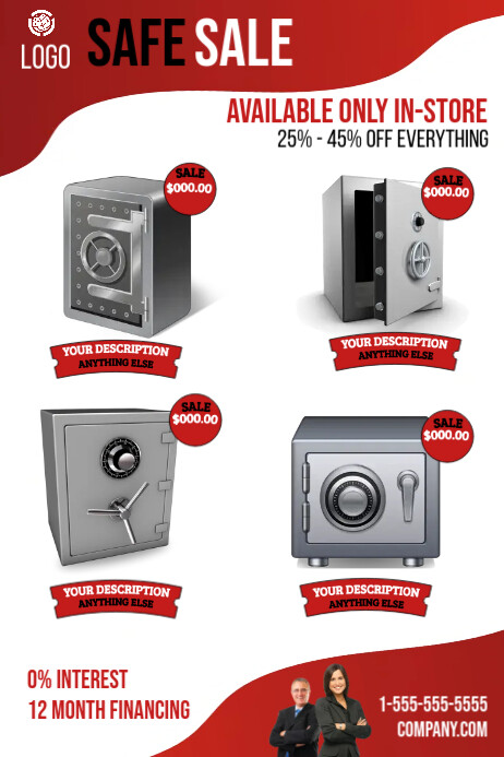 Safe Sale Event Template | PosterMyWall