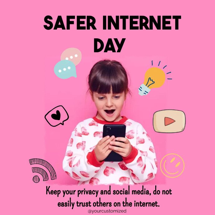 Safer Internet Day Template | PosterMyWall
