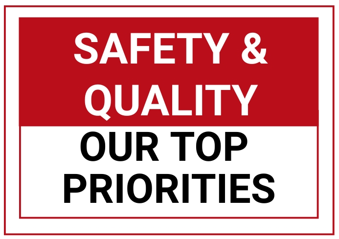 SAFETY & QUALITY Template | PosterMyWall