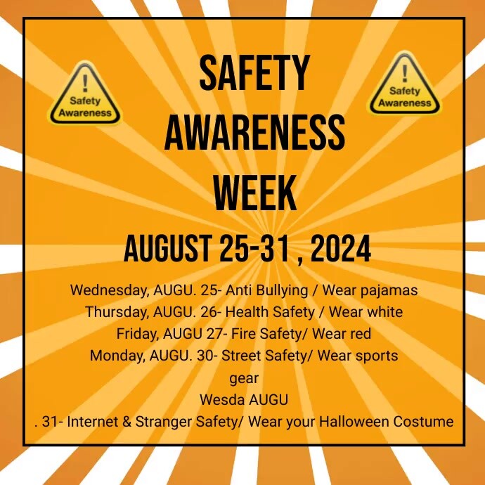 safety awareness week flyers Template | PosterMyWall