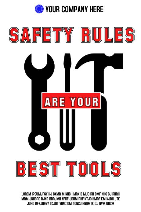 Safety Template | PosterMyWall