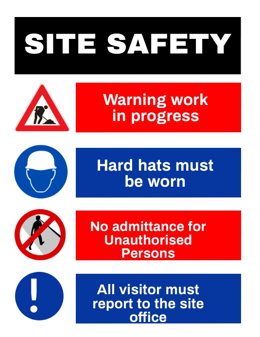 Copy of safety tips | PosterMyWall