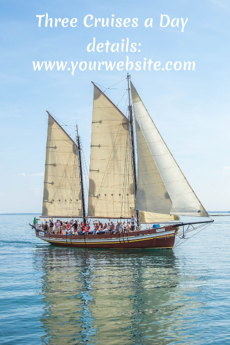 Sailboat Charter Advert Template | PosterMyWall