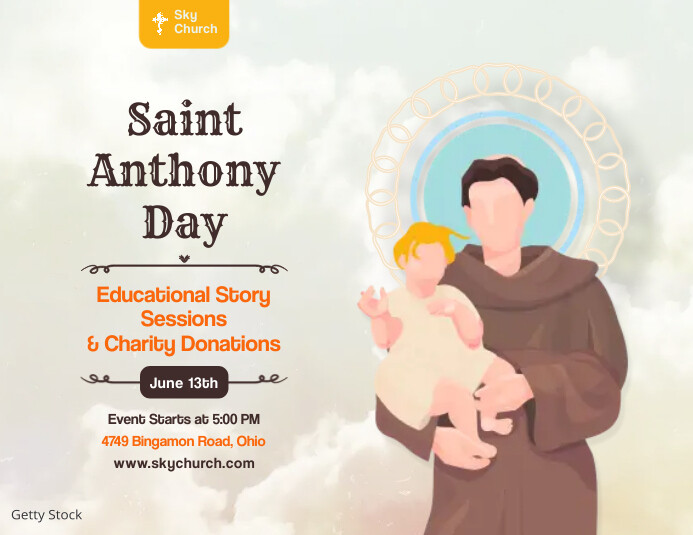 Copy of Saint Anthony's Day Educational Session Post | PosterMyWall