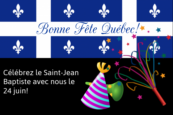 Saint-Jean Baptiste Template | PosterMyWall