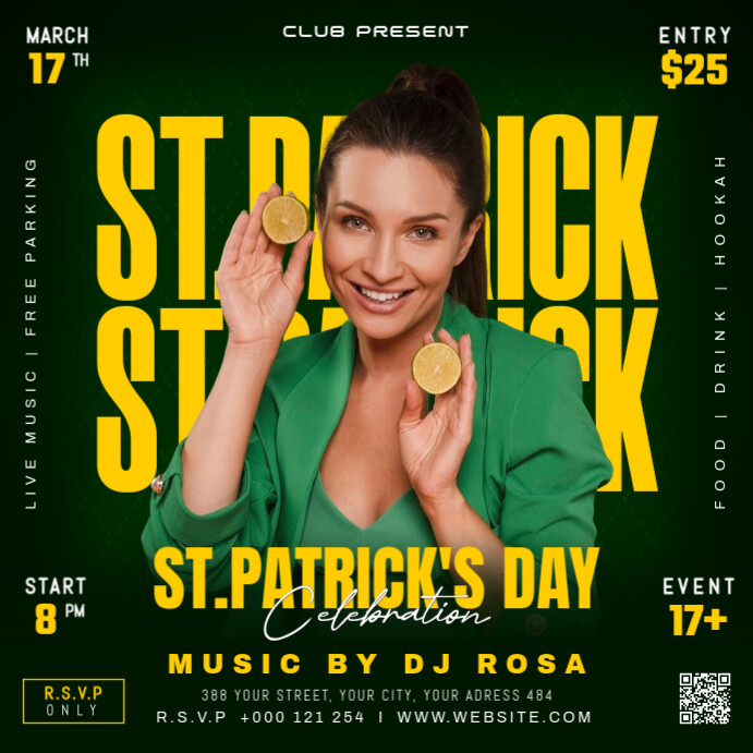 saint patrick's day Template | PosterMyWall