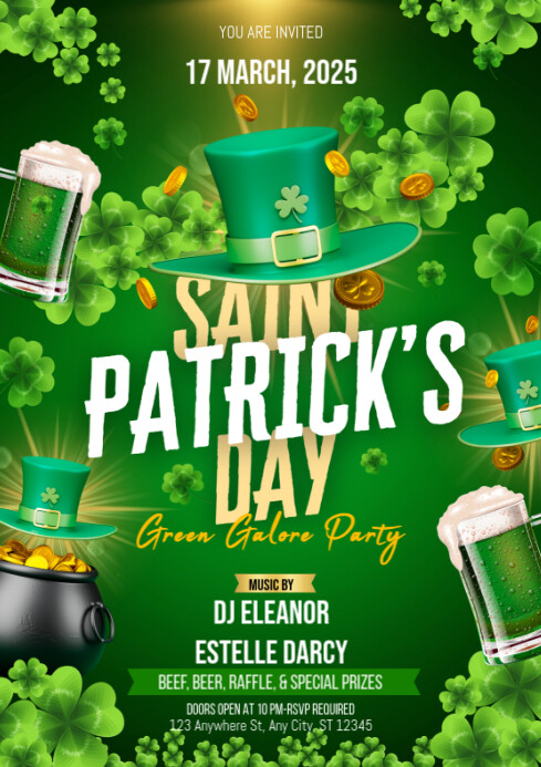 saint Patrick's day Template | PosterMyWall