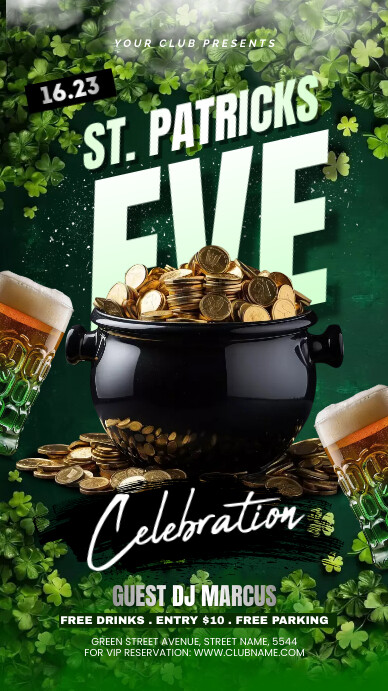 Copia de saint patrick's day party | PosterMyWall