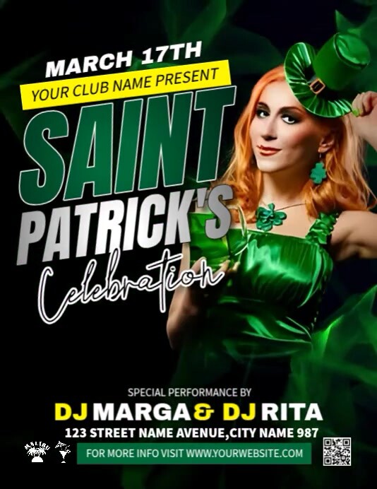 Saint Patrick's Celebration Ads Template | PosterMyWall