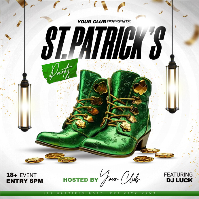 saint patrick's day instagram story Template | PosterMyWall