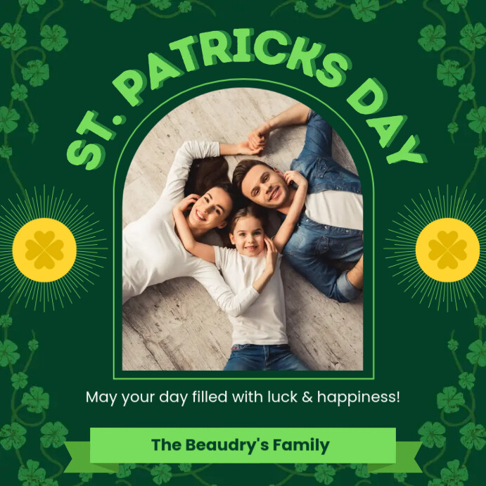 Saint Patrick's Day template | PosterMyWall
