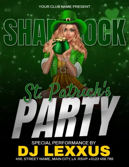 Copy of Saint Patrick's Party Ads | PosterMyWall