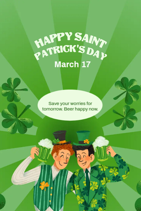 Saint Patrick's Poster Template | PosterMyWall