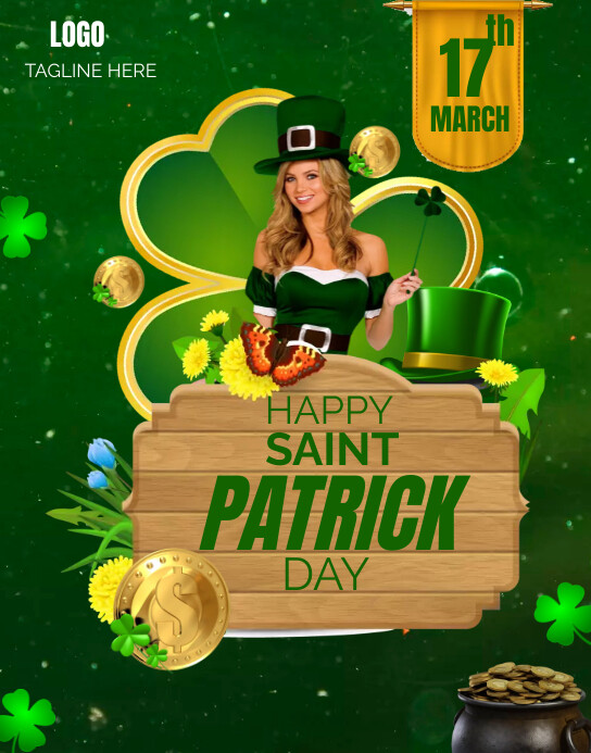 Saint Patrick Day Template | PosterMyWall