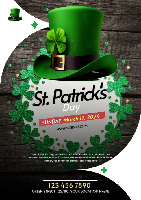 saint patricks day Template | PosterMyWall