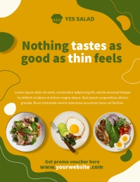 Salad Ads Template | PosterMyWall