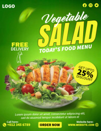 Salad Ads Template | PosterMyWall
