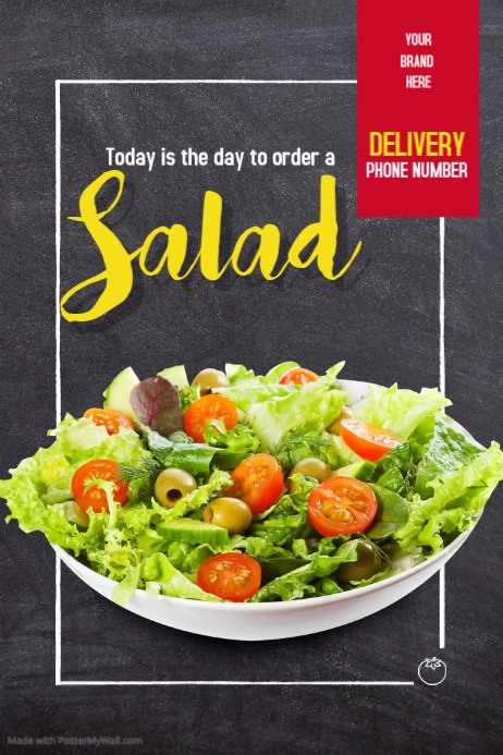 Copy of Salad | PosterMyWall