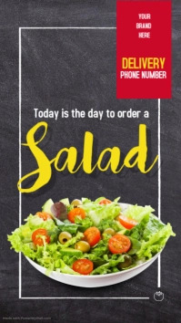 Salad Ads Template | PosterMyWall
