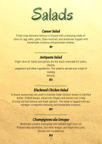 3,670+ salad menu Customizable Design Templates | PosterMyWall