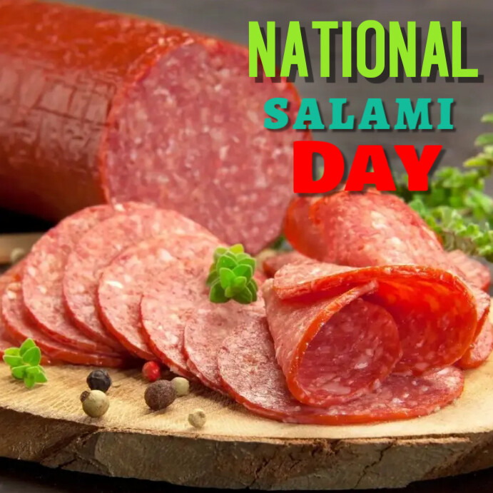 Copy of SALAMI DAY | PosterMyWall