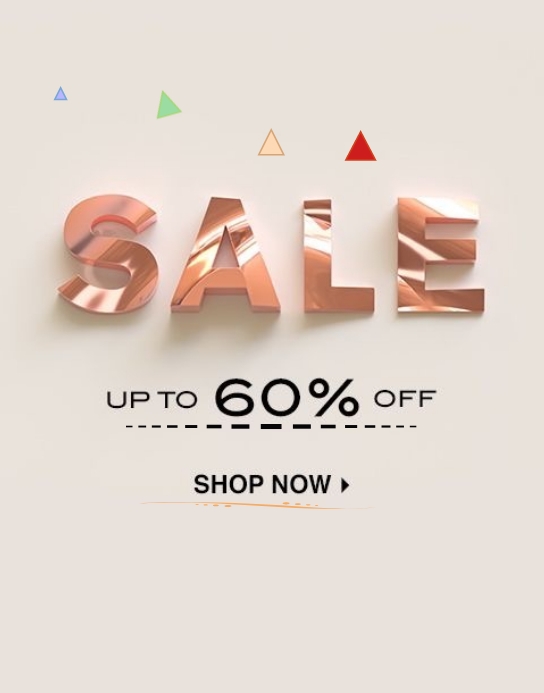 Copy of Sale 60% off | PosterMyWall