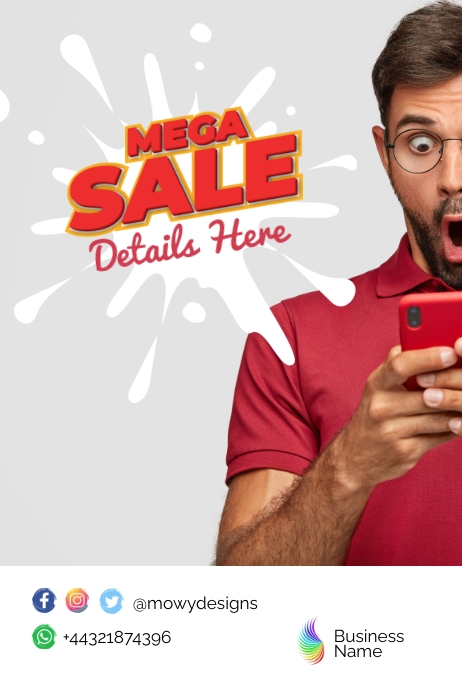 Sale Advert Template | PosterMyWall