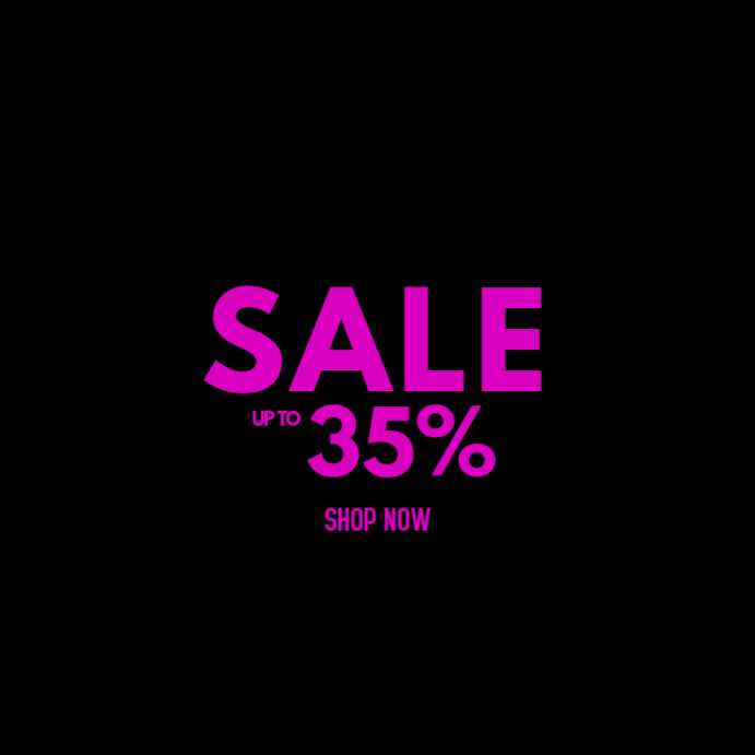 Sale advert pink advert promo beauty store retail shop Template ...