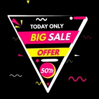 sale colorful Animation template | PosterMyWall