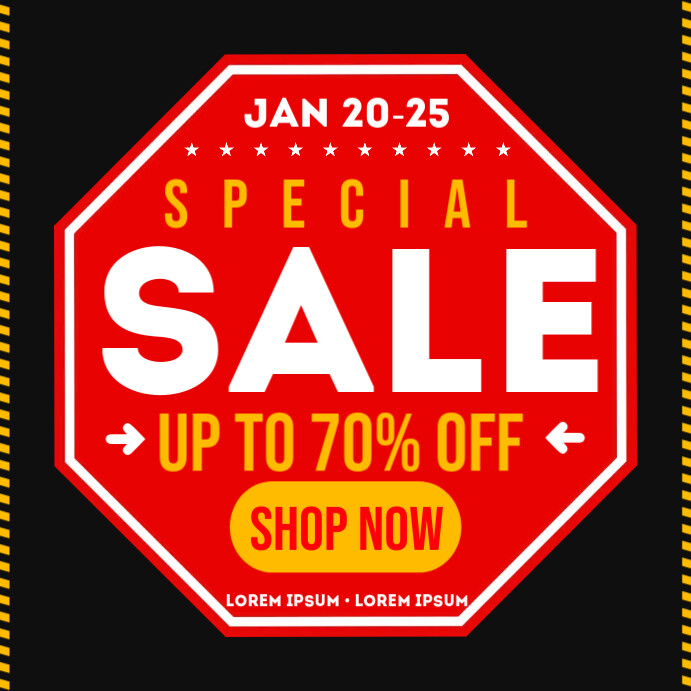 SALE BANNER Template | PosterMyWall