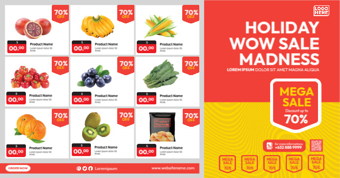 Sale Catalog Template | PosterMyWall