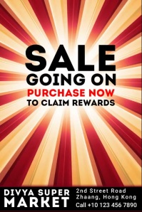 SUPER SALE POSTER Template | PosterMyWall