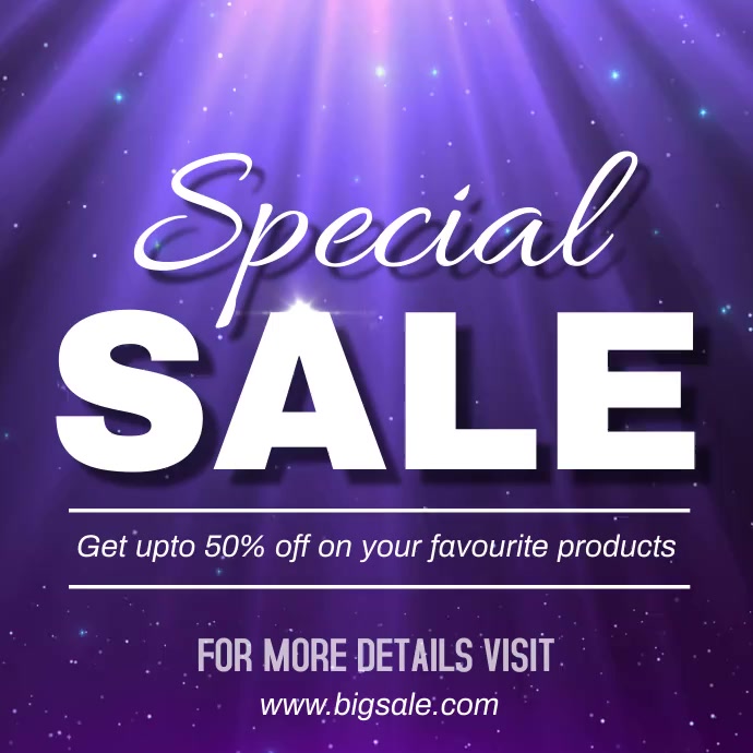 Sale Template | PosterMyWall