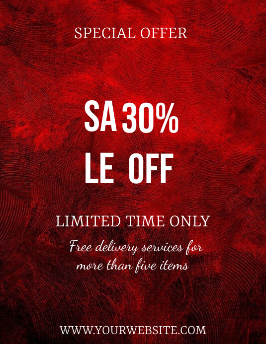 Sale Template | PosterMyWall