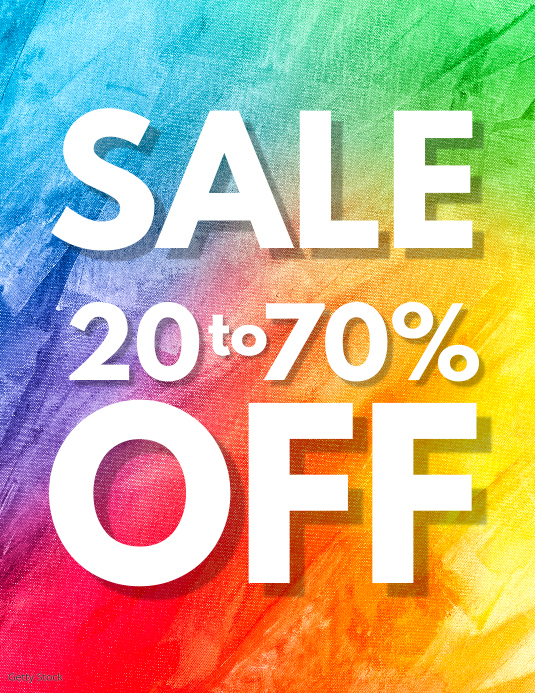 Sale Template | PosterMyWall