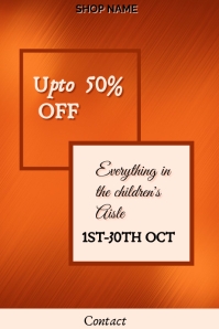 retail poster Template | PosterMyWall